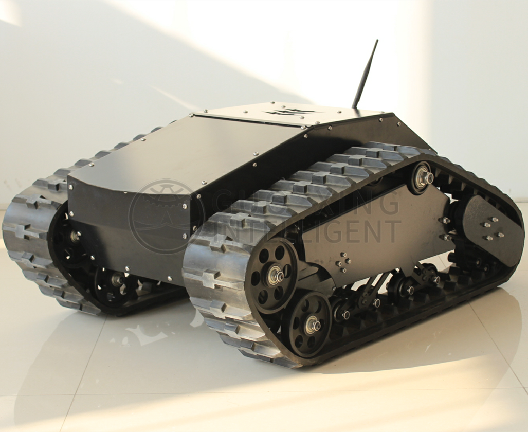 48V DC Wireless Remote Control Rubber Tracked Robot Tank Chassis from ... 48V DC Wireless Remote Control Rubber Tracked Robot Tank Chassis from ...