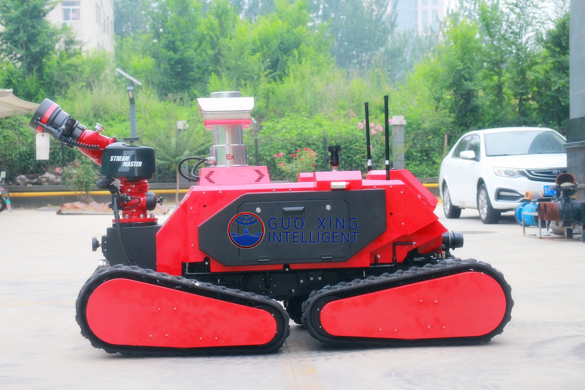 Newest Leading Explosion-proof 4wd track firefighting robot from China ...