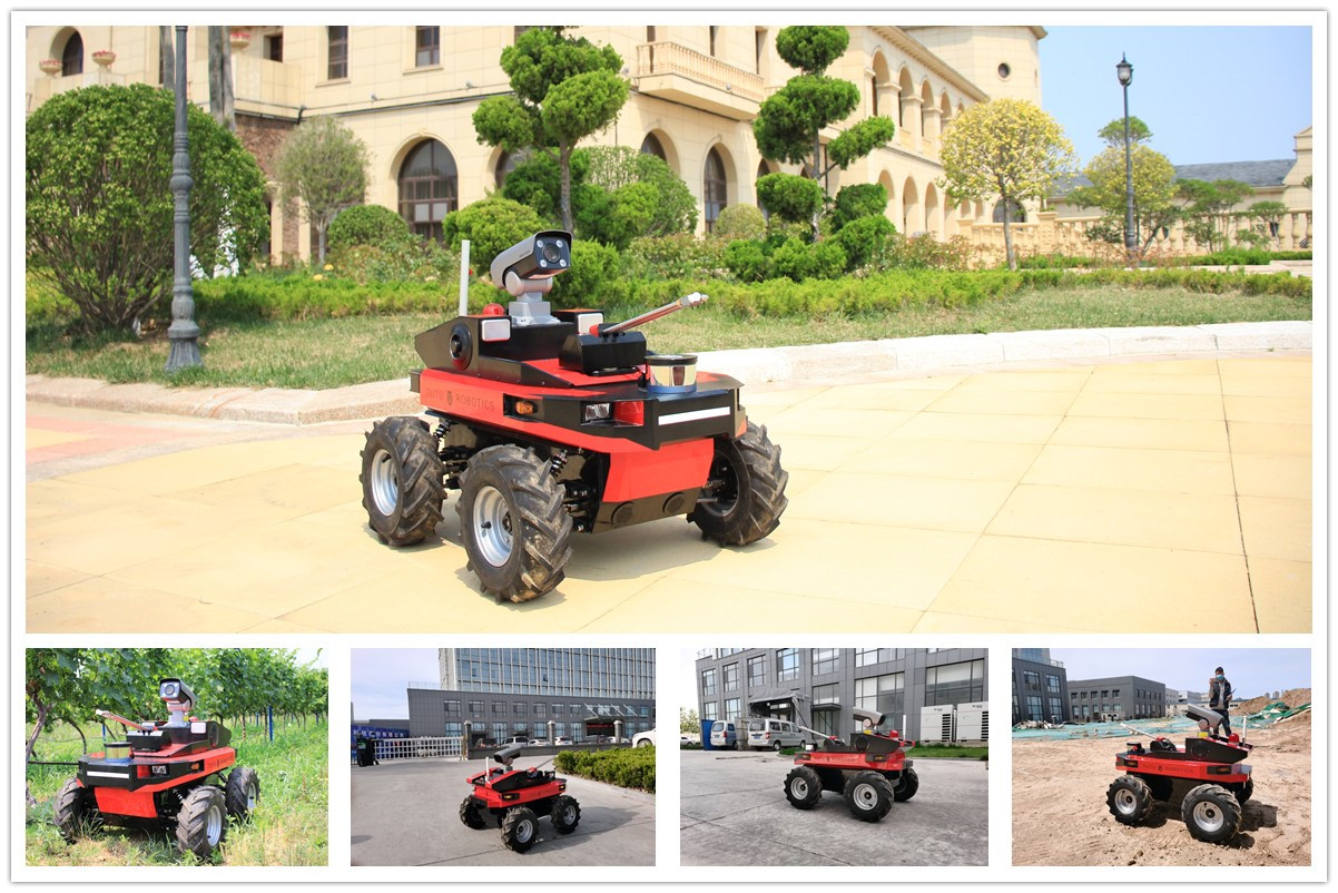 Inspection Electrostatic Detection Security Patrol Robot from China ...