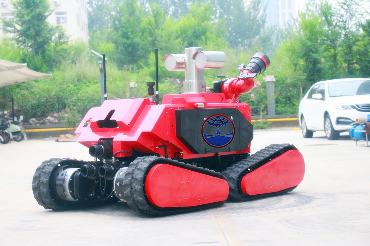 Newest Leading Explosion-proof 4wd track firefighting robot from China ...